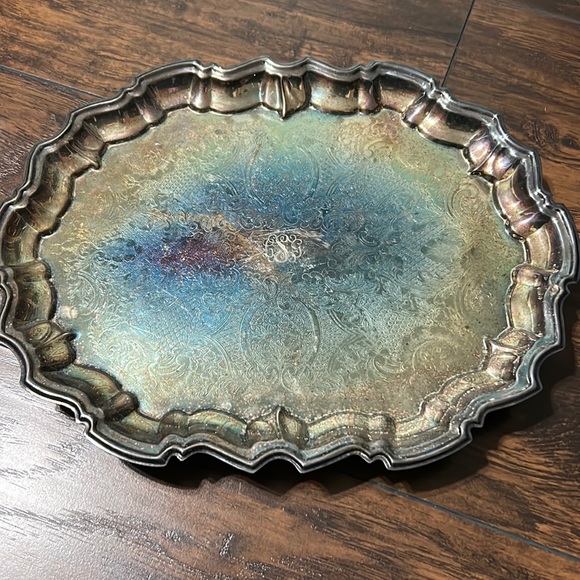 Kent Silversmiths | Dining | Vintage Kent Silversmiths Serving Tray ...